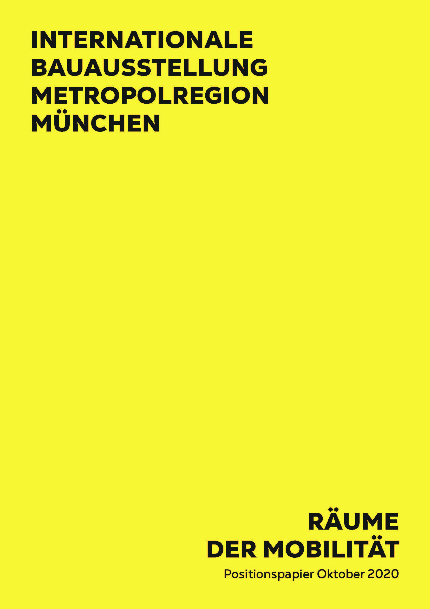 Die IBA Metropolregion München – Internationale Bauausstellung Metropolregion München